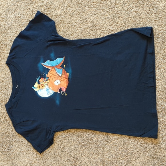 Teeturtle | Tops | Teeturtle Disney Aladdin Pokemon Womens Large Blue ...